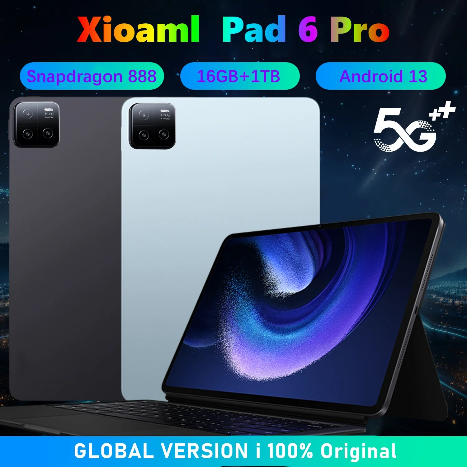 Xioami-Pad-6-Pro-Android-13-Snapdragon-8-Gen2-16GB-1TB-Original-GPS-5G ...