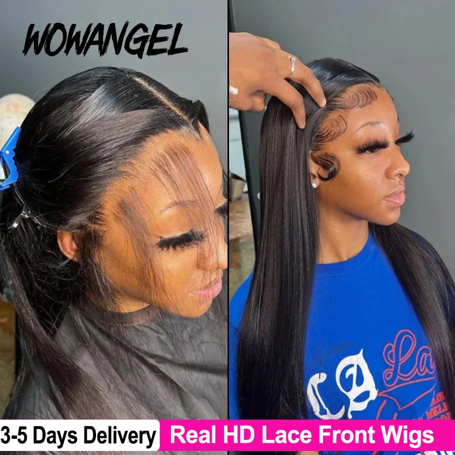 Wow-Angel-HD-Lace-Front-Wigs-34inch-Straight-Wig-Clean-Hairline-Melt ...