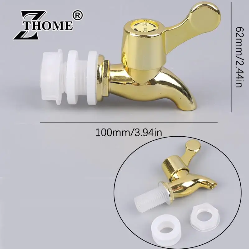 Leak Proof Faucet Water Tap Plastic Glass Wine Bottle Faucet Jar Barrel ...