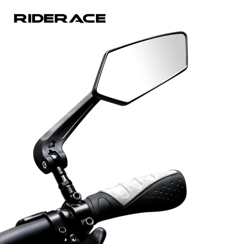 RIDERACE-Bicycle-Rear-View-Mirror-Clear-Bike-Wide-Range-Back-Sight ...