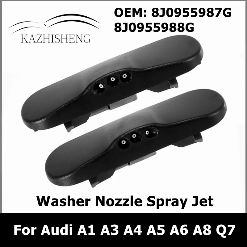 8J0955987G-8J0955988G-Car-L-R-Windshield-Windscreen-Washer-Nozzle-Spray ...