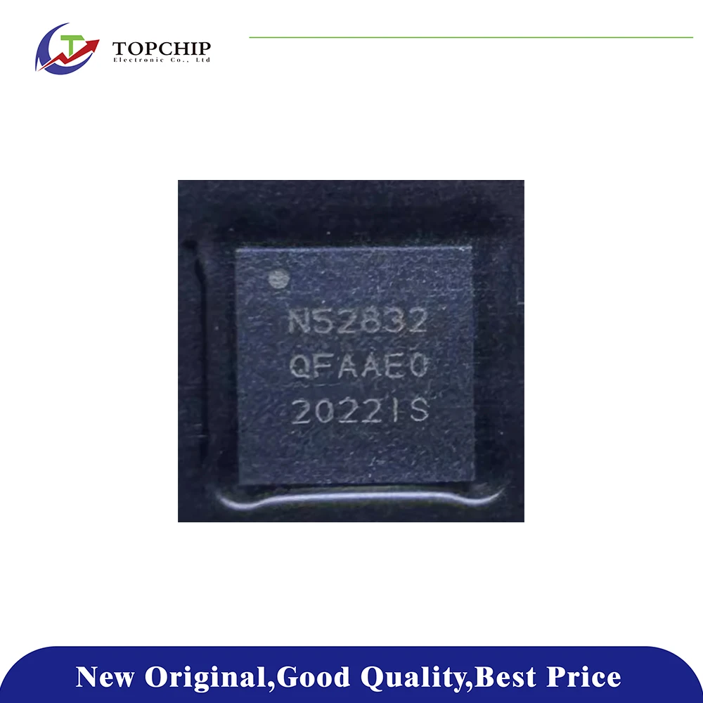 1-100Pcs-New-original-NRF52832-QFAA-R-NRF52832-N52832-QFN-48-EP-6x6-RF ...