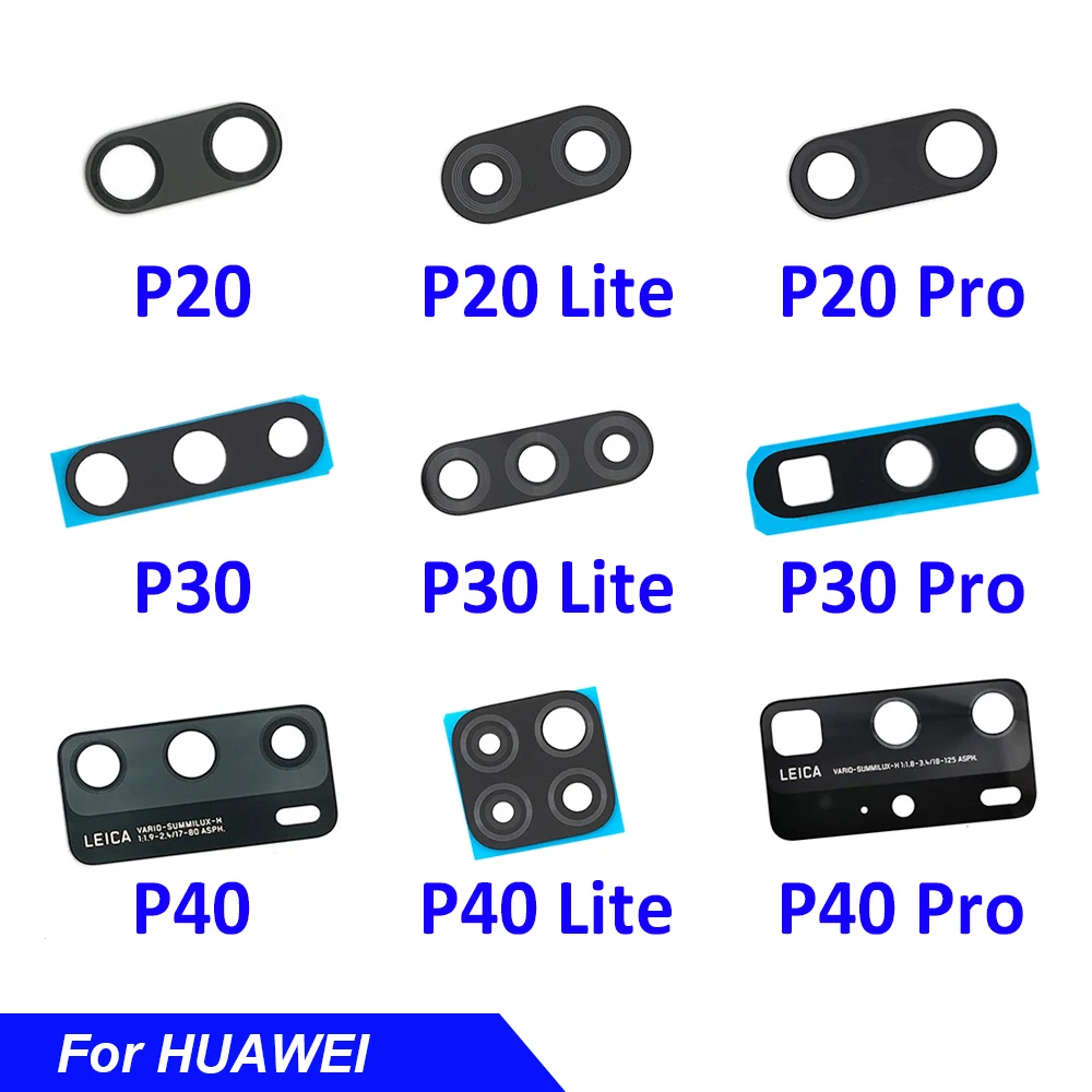Arka arka kamera cam Lens tutkal yapıştırıcı ile Sticker için Huawei ...