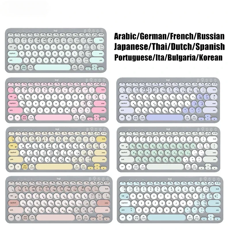K380 Keyboard Cover for Logi Wireless Silicone Protector Skin Case Film ...