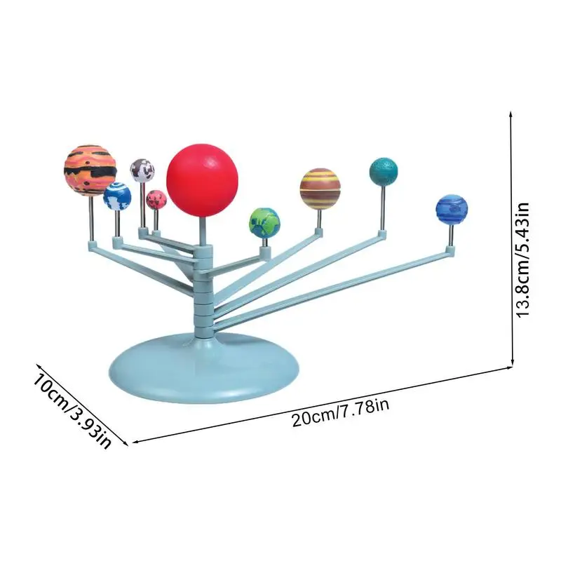 Glow In The Dark 3d Planets