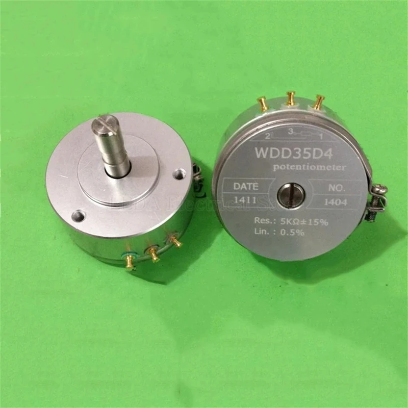 1Pcs WDD35D-4 Precision Conductive Plastic Potentiometer 0.5% Angle ...