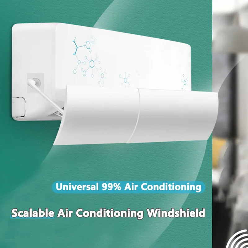 Universal-Air-Conditioner-Wind-Deflector-Anti-Direct-Blowing-Windshield ...