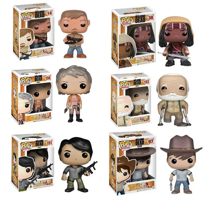 FUNKO POP The Walking Dead Series Merle Dixon Michonne Carol Peletier ...