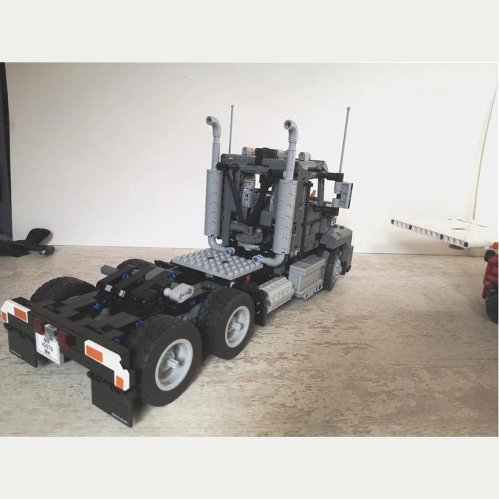 MOC-34859 MACK Anthem Daycab Building Block Model Spliced Toy Puzzle ...