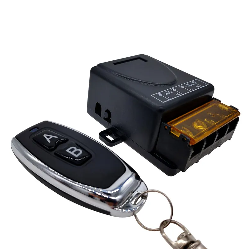 1 Buah 12V/24V DC Sakelar Pengendali Jarak Jauh Nirkabel AC 220V 110V ...