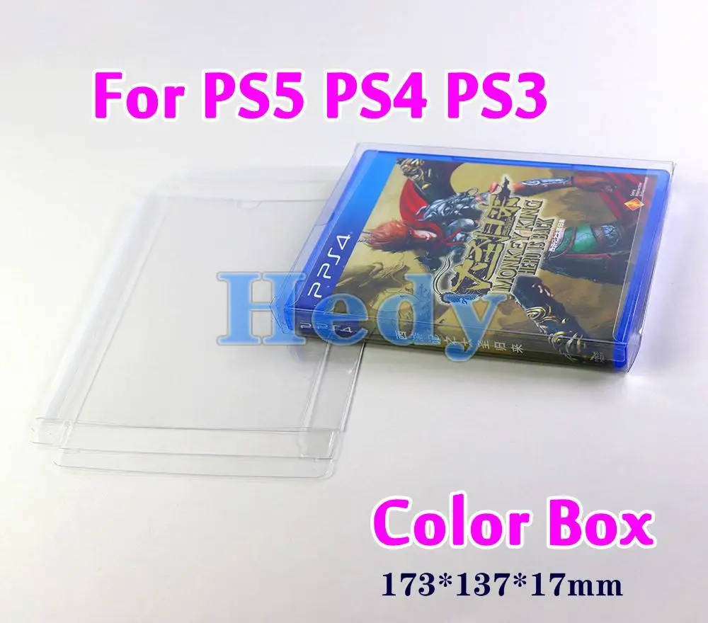 1PC-PET-Transparent-Plastic-Clear-Box-For-SONY-Playstation-5-PS5-Colors ...