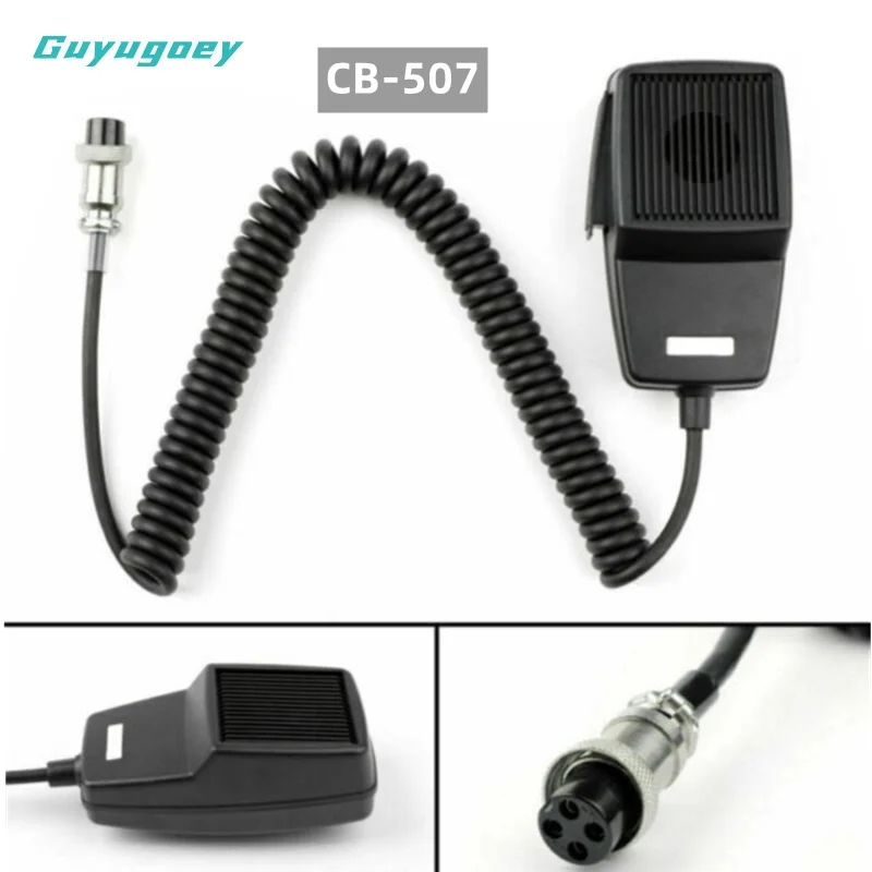 Cb 507 4ピンマイクラジオスピーカー,Cb 携帯電話用ラジオスピーカー,Galaxy,カー,双方向ラジオ,29nwラジオ付き ...