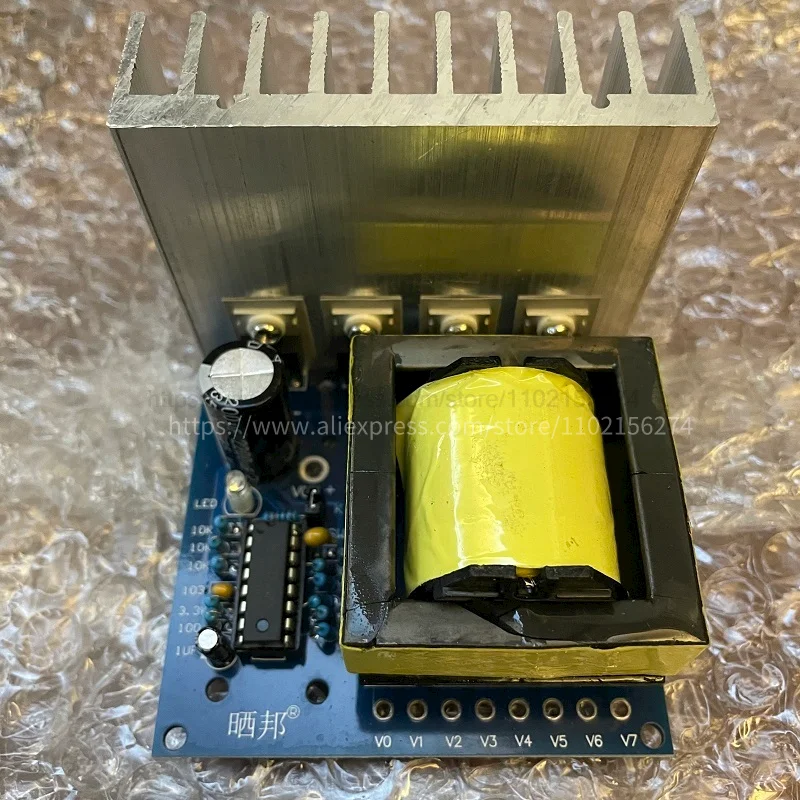 500W DC 12V-24V to AC 180V-220V-380V Booster Board Inverter Transformer Power Module Car ...