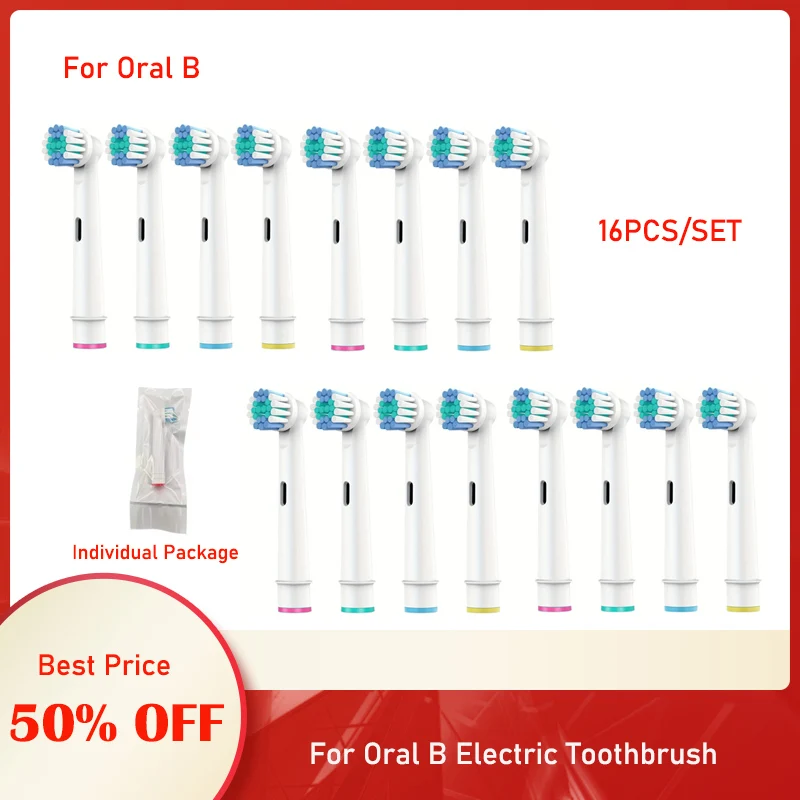 Replacement Brush Heads For Oral-B Electric Toothbrush for Advance ...