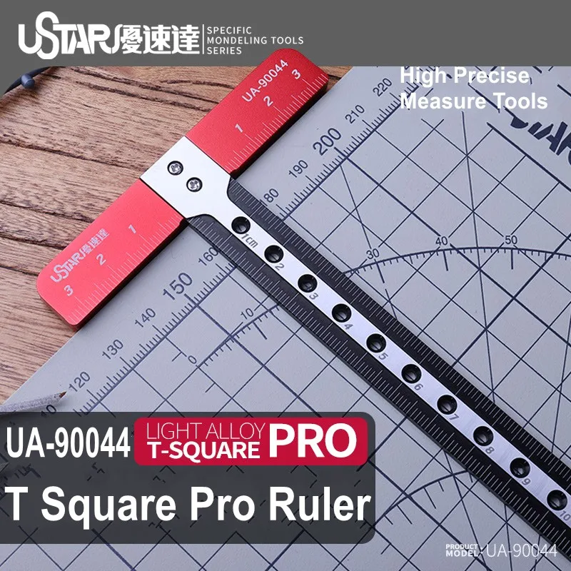 Ustar UA-90044 T Square Pro Ruler Measure Tools Precise Angle ARC Shape ...