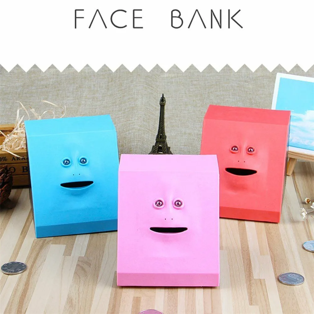 Face-Money-Pot-Money-Eating-Coin-Bank-Monkey-Saving-Box-Automatic-Coin ...