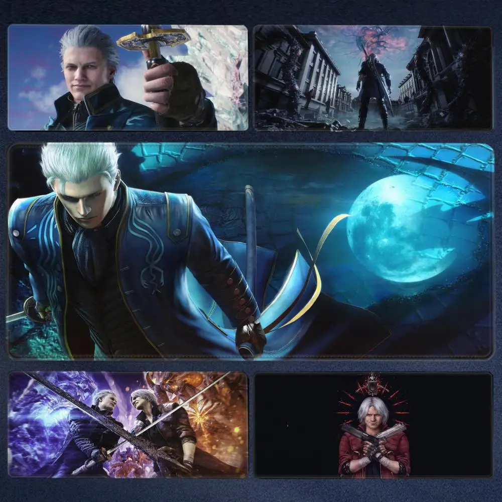 Devil May Cry Mouse Pad Dante Vergil Large XXL Mousepad Computer ...