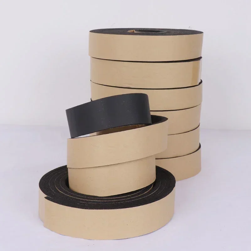 Rubber-Self-Adhesive-Sponge-Seal-Strip-Strong-Single-sided-Adhesive ...