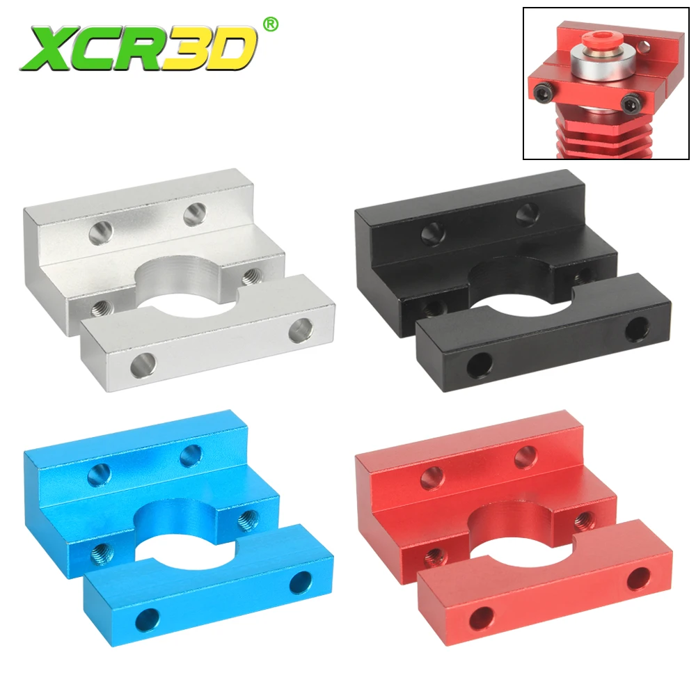 XCR V6 Hotend Fixed Block E3D V6 Volcano Bracket for 3D Printer ...