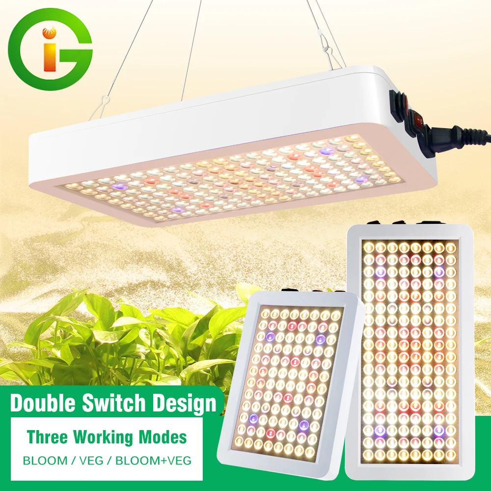 45W-90W-Full-Spectrum-LED-Grow-Light-UV-IR-Chips-Growing-Lamps-with-Veg ...