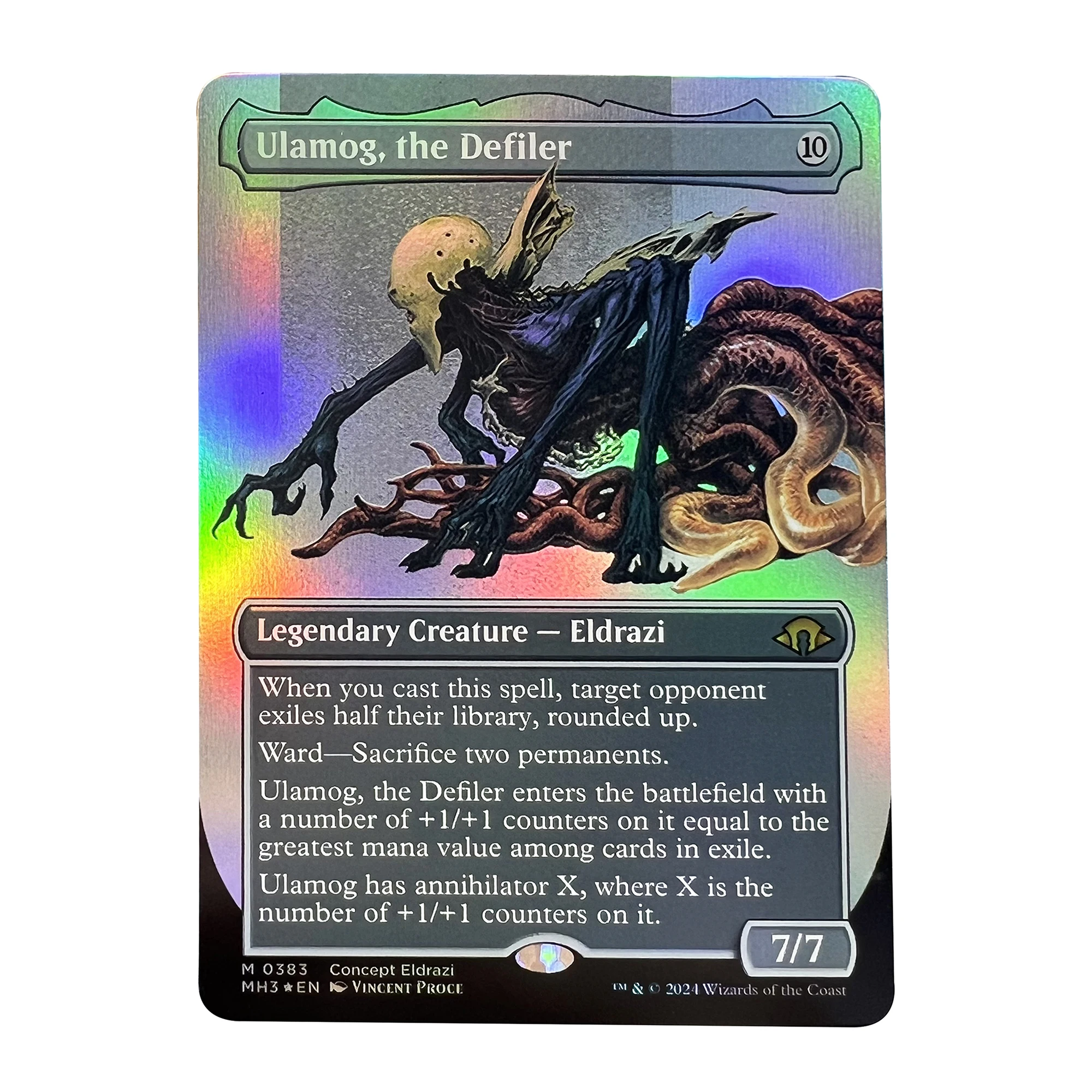 FOILCustom-Magic-Proxy-Board-Cart-es-de-Jogo-Labirinto-de-Uland-Ulamog ...