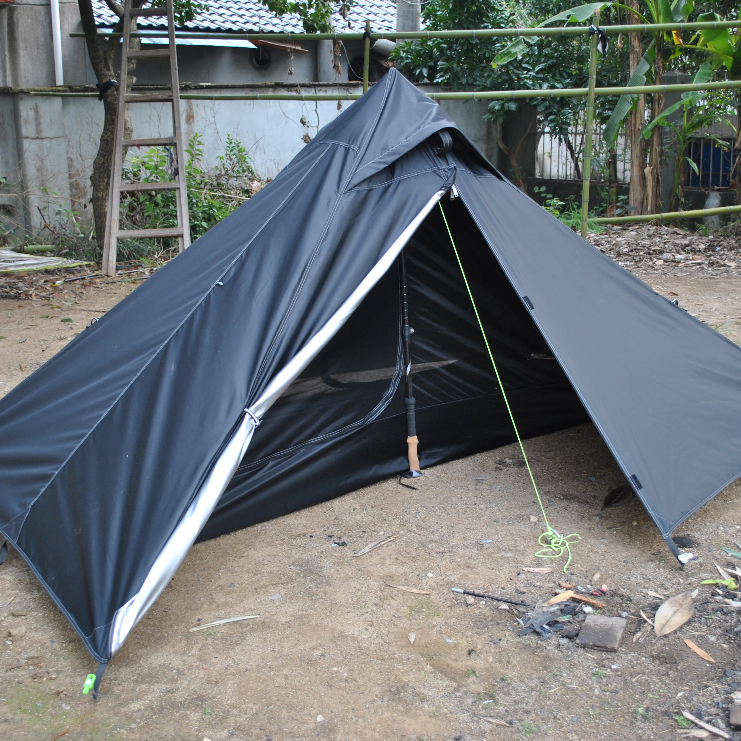 Durable-Trekking-Pole-Tent-2-person-Ultralight-pyramid-tent-2-person ...