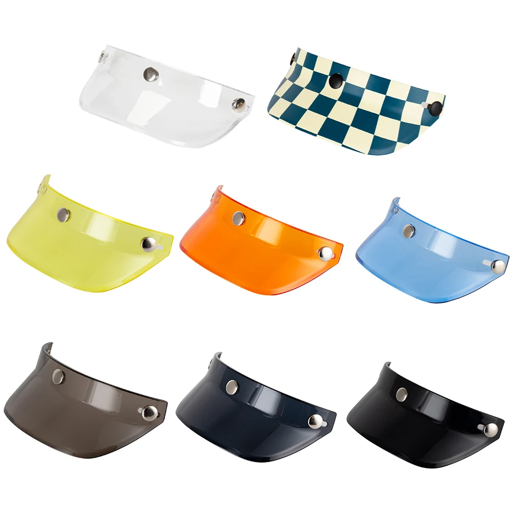 Motorcycle-Helmet-Sun-Shade-Protector-Open-Face-Flip-Up-Down-Shield ...