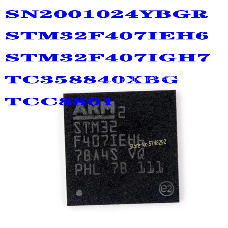 1PCS-LOT-SN2001024YBGR-SN2001024-STM32F407IEH6-STM32F407IGH7-STM32F407 ...