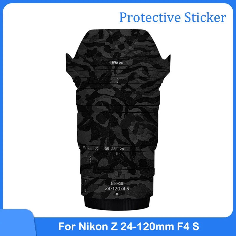 Decal Skin For Nikon Z 24-120mm F4 S Camera Lens Sticker Vinyl Wrap ...