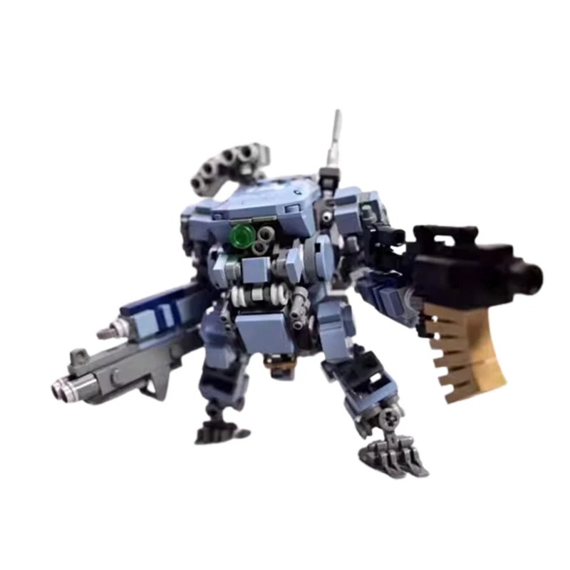 MOC-Mecha-Series-Dark-Blue-Building-Block-Robot-DIY-Model-Puzzle ...