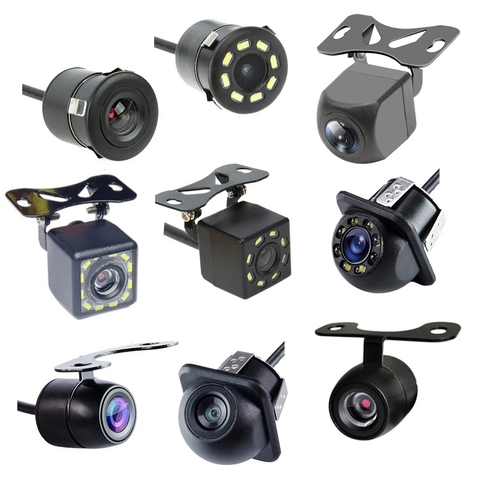 Car Rear View Camera Reverse Parking Backup Camera IP68 Waterproof CCD ...