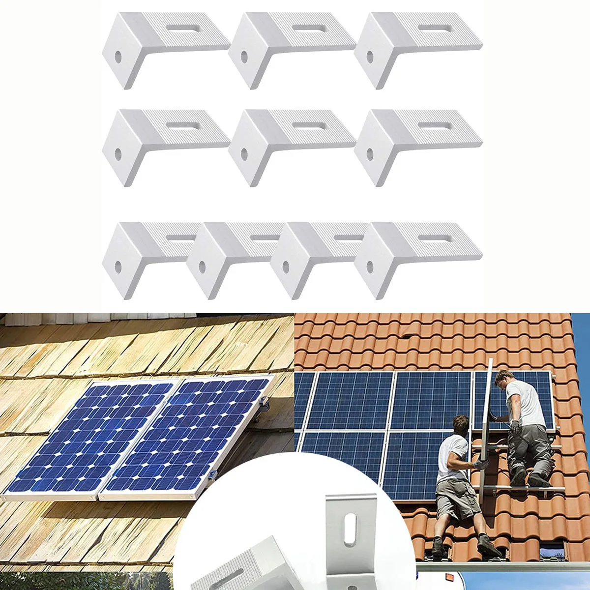 10PCS-PV-L-Mounting-Brackets-Aluminum-Alloy-Photovoltaic-Accessories ...