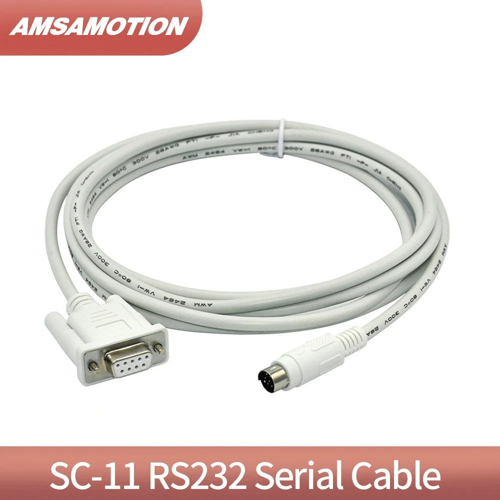 Programming Cable SC-11 Suitable for FX/1N/2N/1S/0N/FX3U Series PLC 9 ...