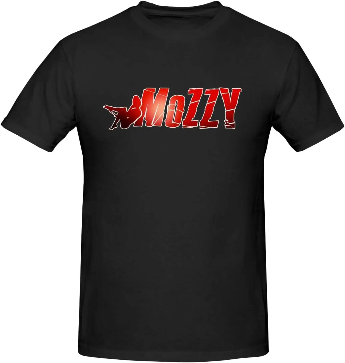 Mozzy-Logo-Men-s-T-Shirts-Graphic-Cotton-Short-Sleeve-Crew-Neck ...