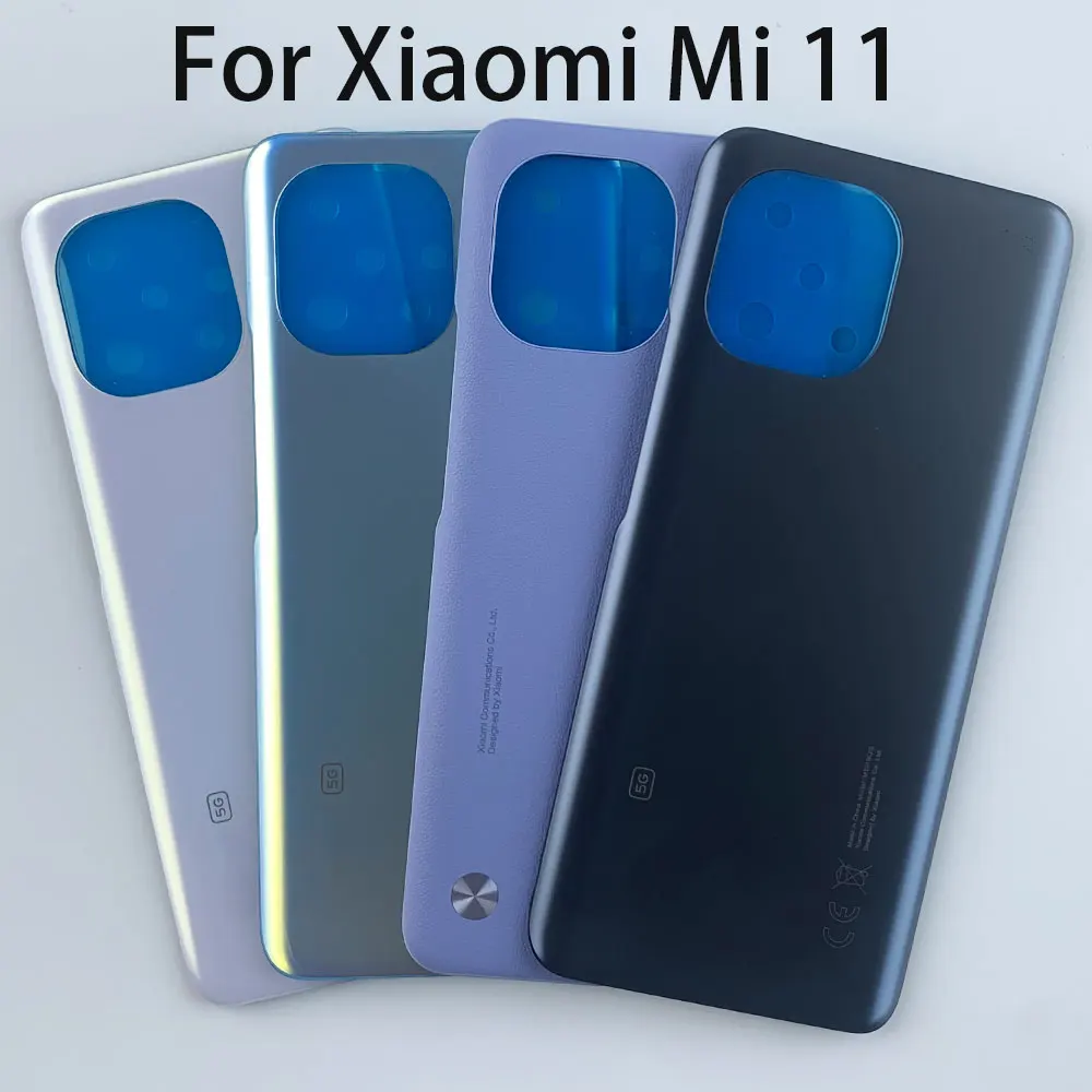 Funda-trasera-para-Xiaomi-Mi-11-5G-M2011K2C-M2011K2G-cubierta-de-bater ...