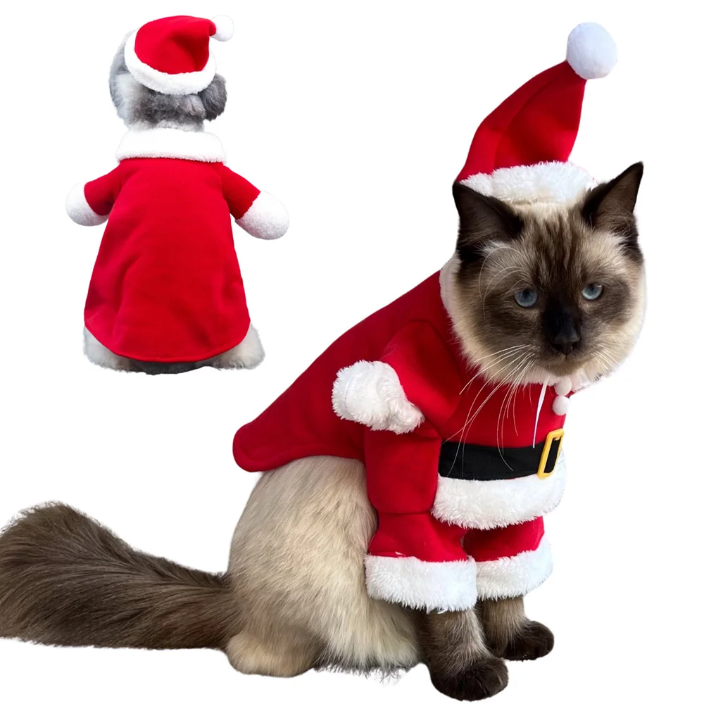 Pet-Cat-Cosplay-Costumes-Funny-Christmas-Party-Dress-Up-Kitten-Clothes ...