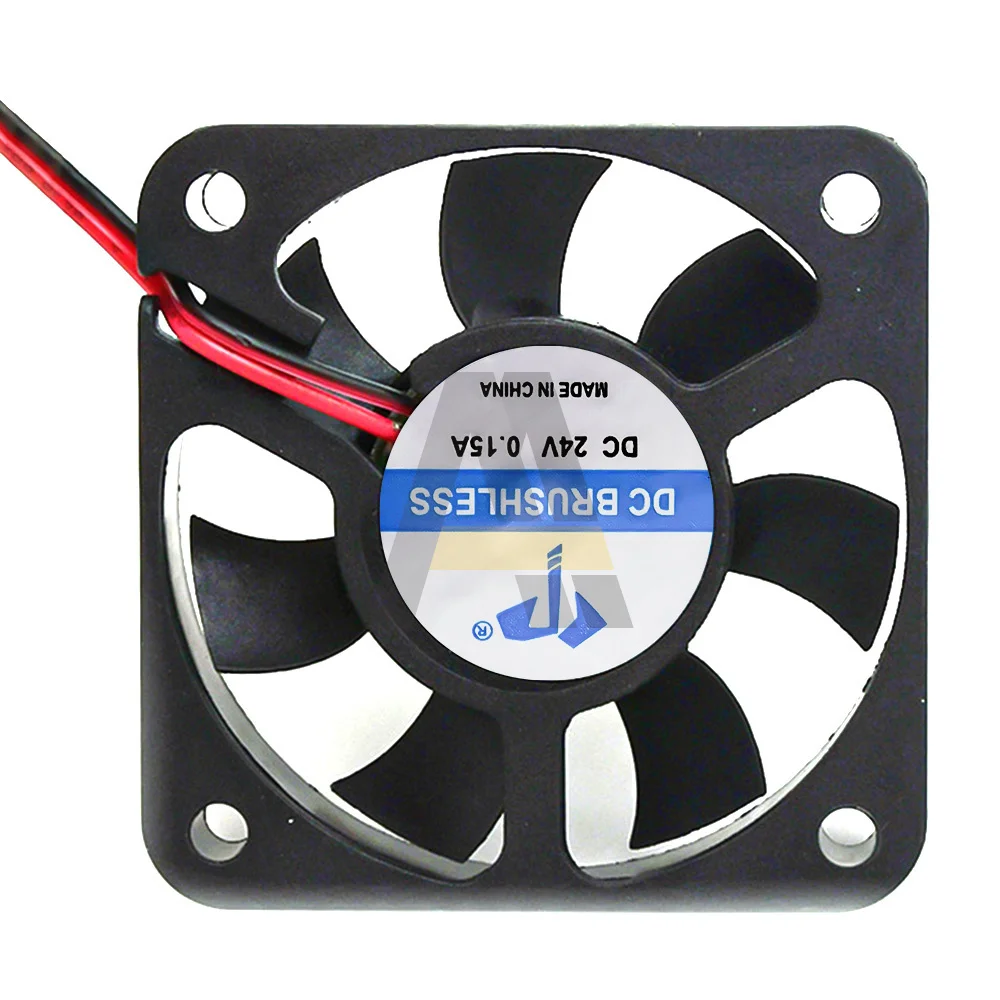 5V-12V-24V-2-wire-Micro-Cooling-Fan-0-15A-5cm-DC-Turbo-Oil-Impregnated ...