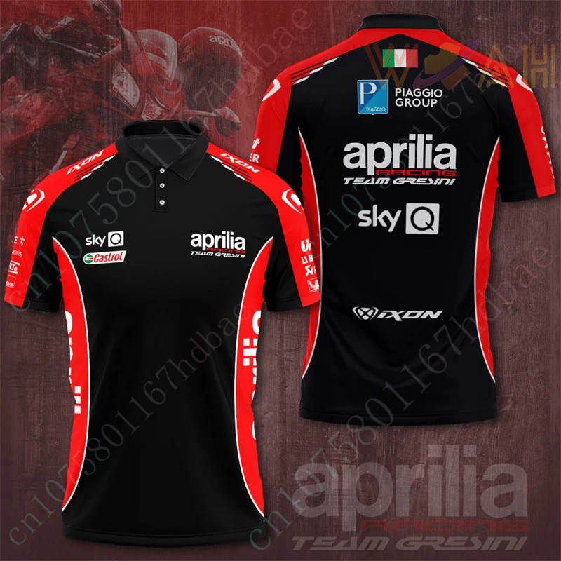 Aprilia Racing Team Gresini Unisex Clothing Anime Polo Shirts And ...
