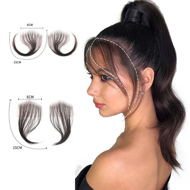 AS-Middle-part-Bangs-Hair-Extensions-Clip-in-the-Front-Side-Bangs ...