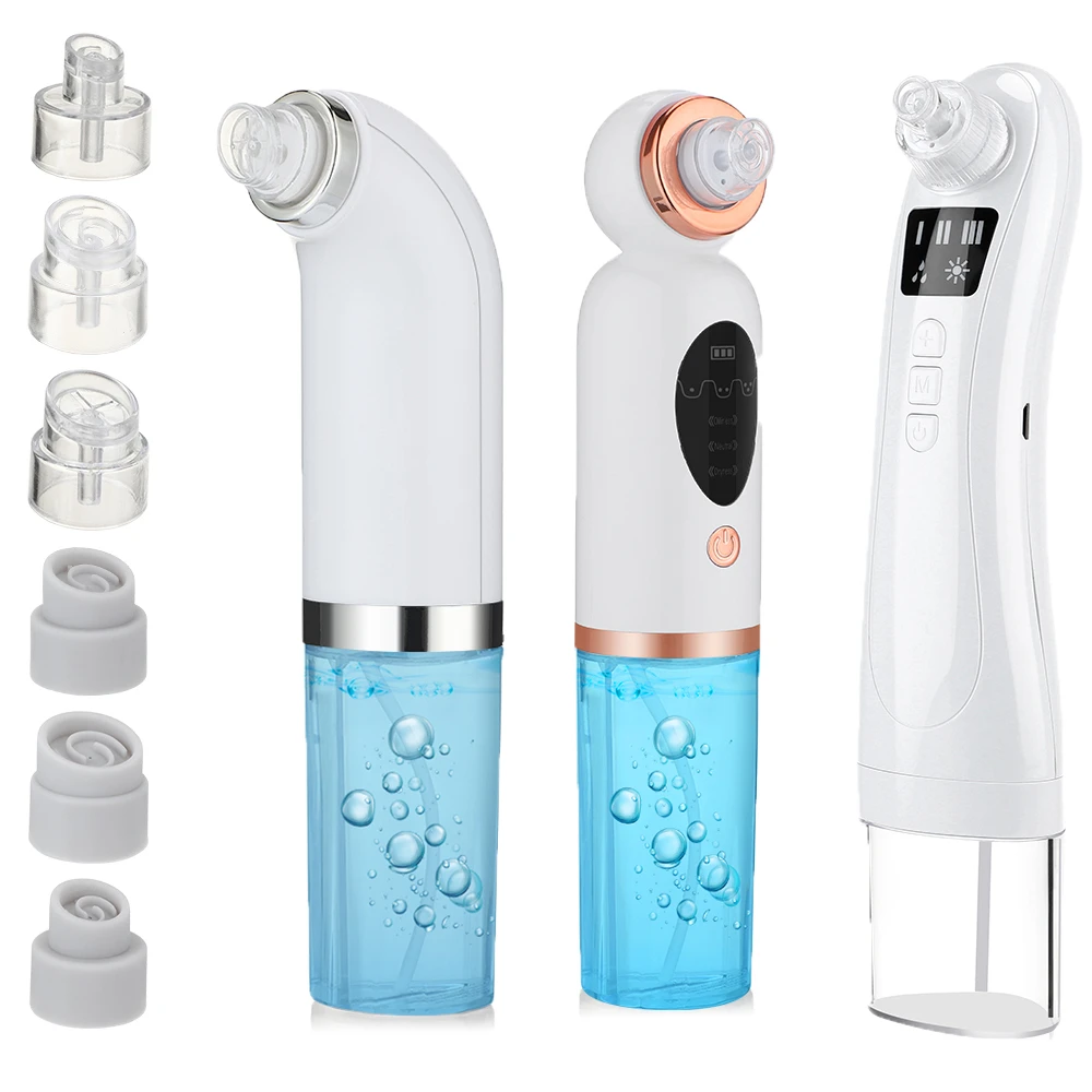 Electric Blackhead Remover Vacuum Suction Water Cycle Pore Acne Cleaner ...
