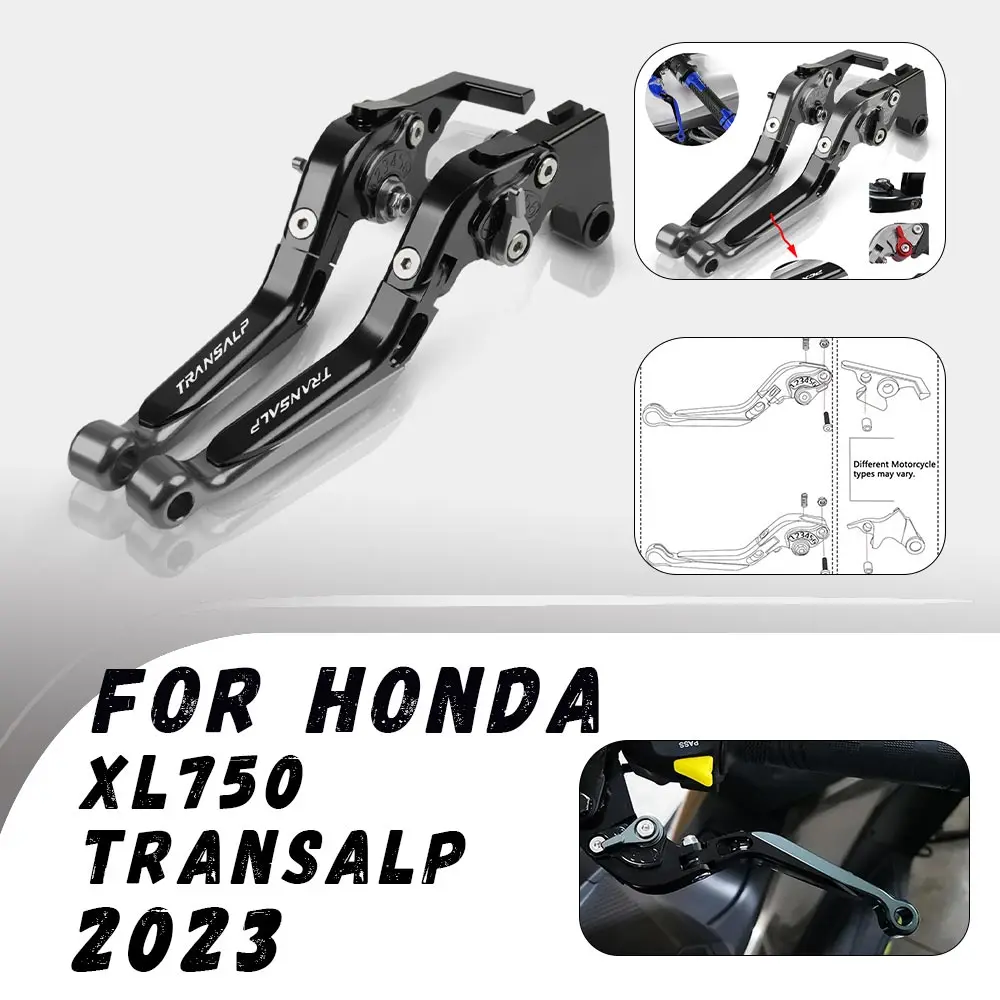 For-Honda-XL750-Transalp-2023-Clutch-Lever-Brake-Lever-Set-Adjustable ...
