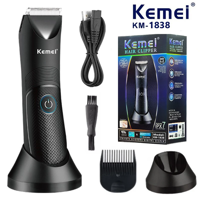 Kemei-cortadora-de-pelo-para-el-rea-de-la-ingle-m-quina-de-afeitar-con ...