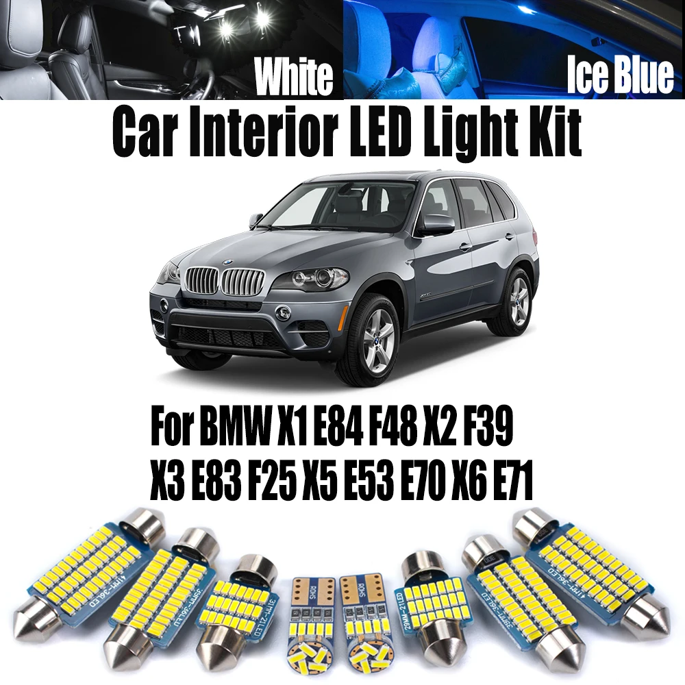 LED Interior Door Map Foot Light For BMW X1 E84 F48 X2 F39 X3 E83 F25 ...