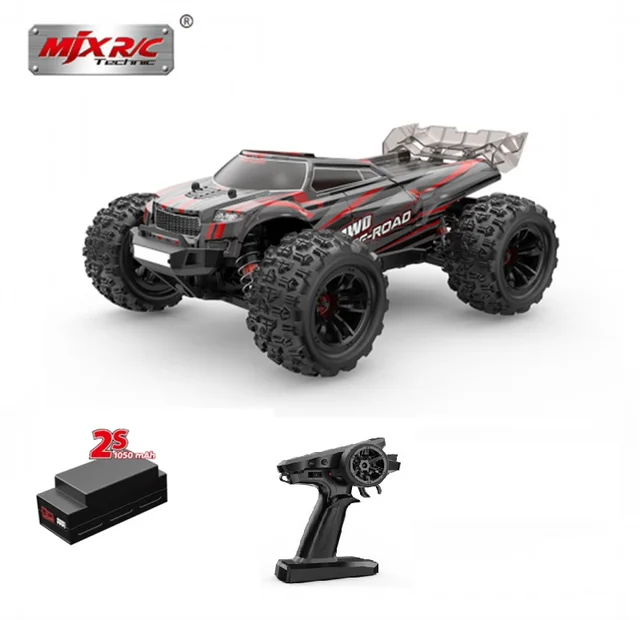 MJX 16210 1/16 Hyper Go Brushless High-Speed R/C Hobby Off-Road Truck 2.4G Remote Control 4WD R ...