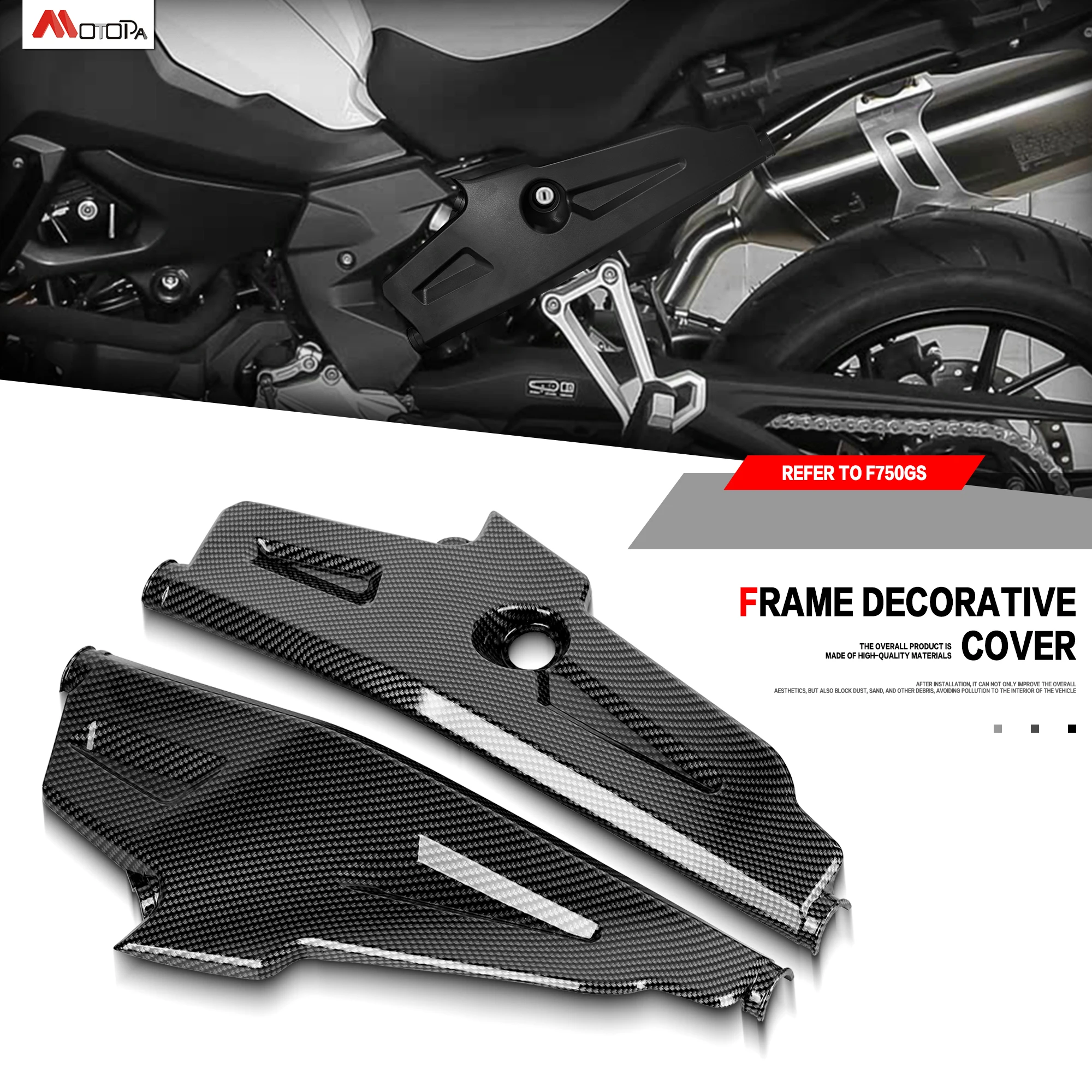 Motorcycle F850GS Frame Infill Side Panel Set Guard Protector Fairing ...