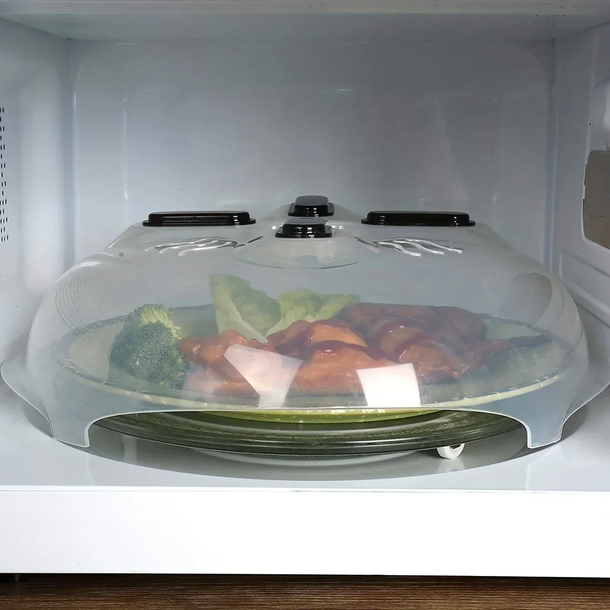 1pc-Suitable-for-microwave-splash-proof-cover-transparent-microwave ...