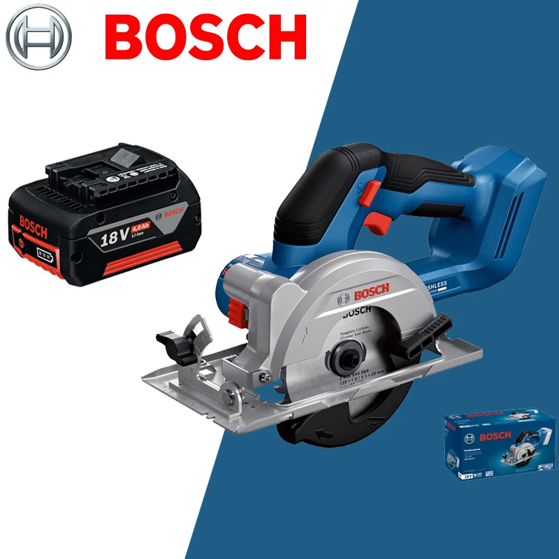 BOSCH-GKS-18V-44-Electric-Circular-Saw-18V-Brushless-125mm-Multi-Angle-Carpentry-Power-Tool ...