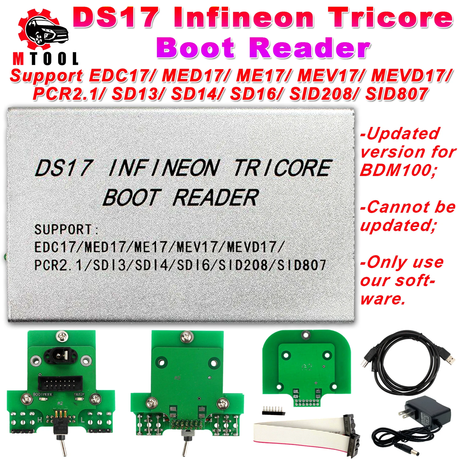 DS17-Infineon-Tricore-Boot-Reader-ECU-Programmer-For-EDC17-MED17-ME17 ...