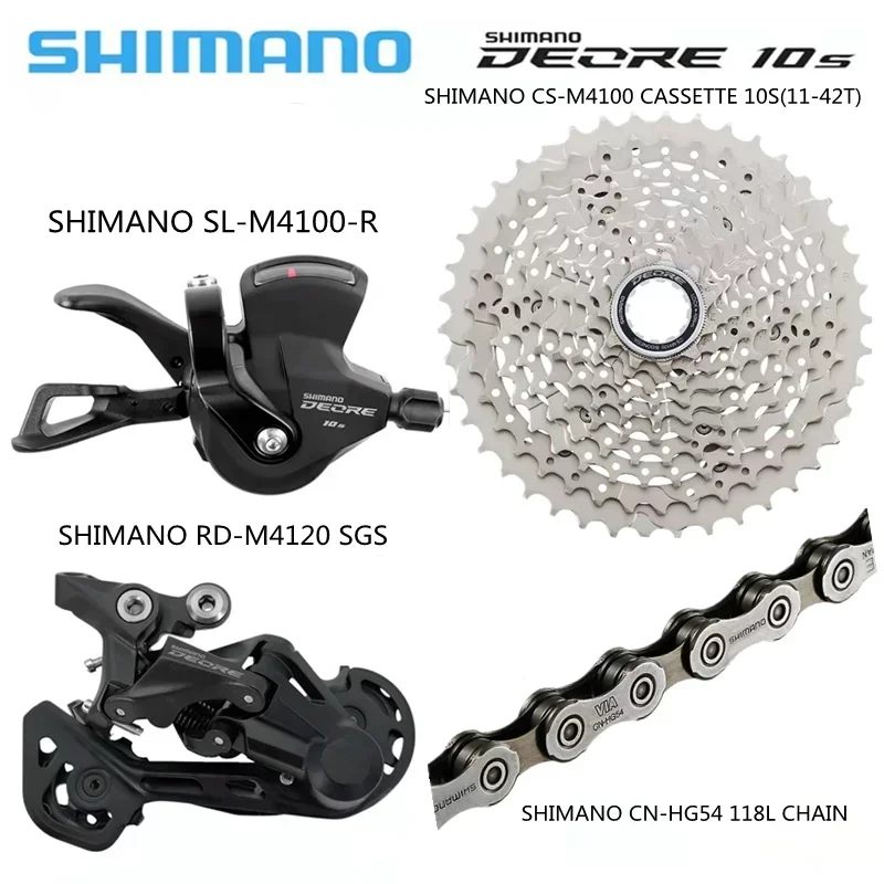 SHIMANO-DEORE-10-speed-Groupset-include-M4100-Shifter-M4120-M5120-Rear ...