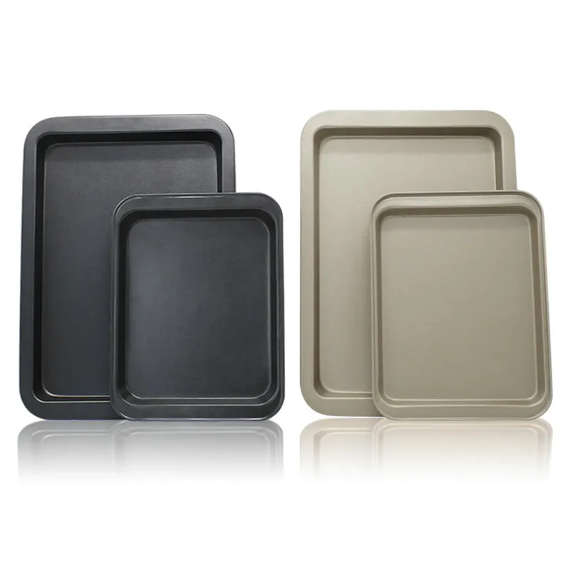Rectangular-Cookie-Sheets-bread-cake-baking-pan-oven-baked-tools ...